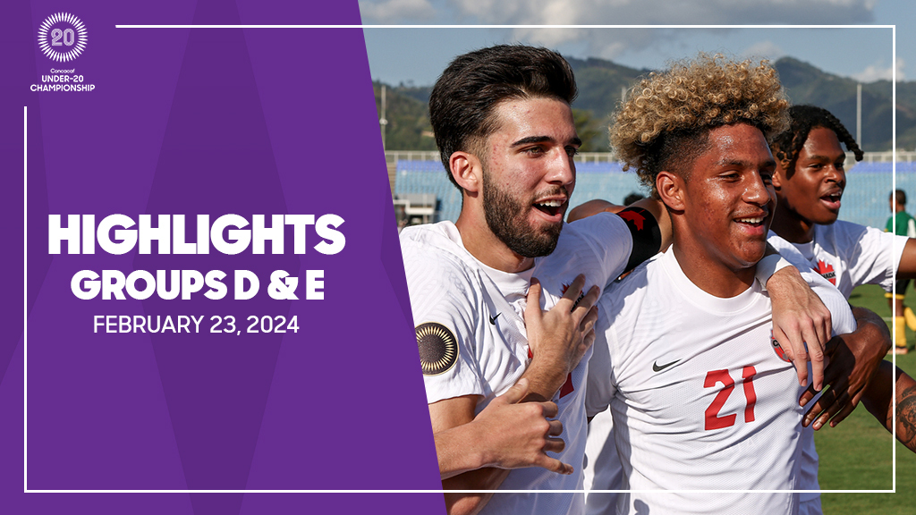 Men’s Under-20 Qualifiers | Matchday 1 Groups D and E