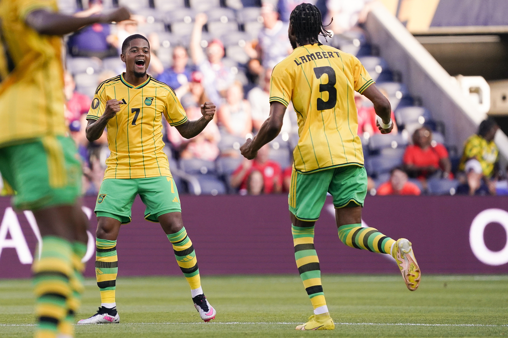 Kevon Lambert, the motor in Jamaica’s midfield