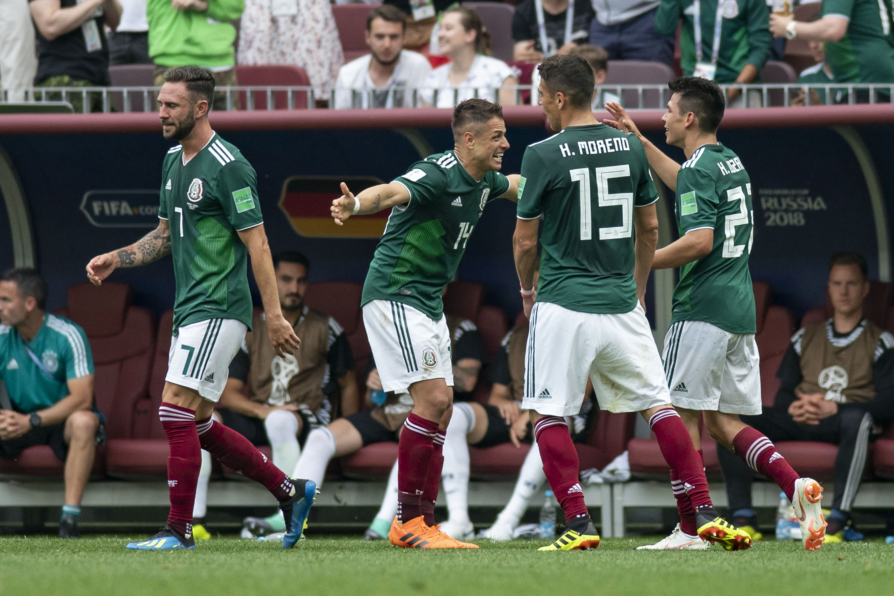 Mexico reach milestones in win over Germany