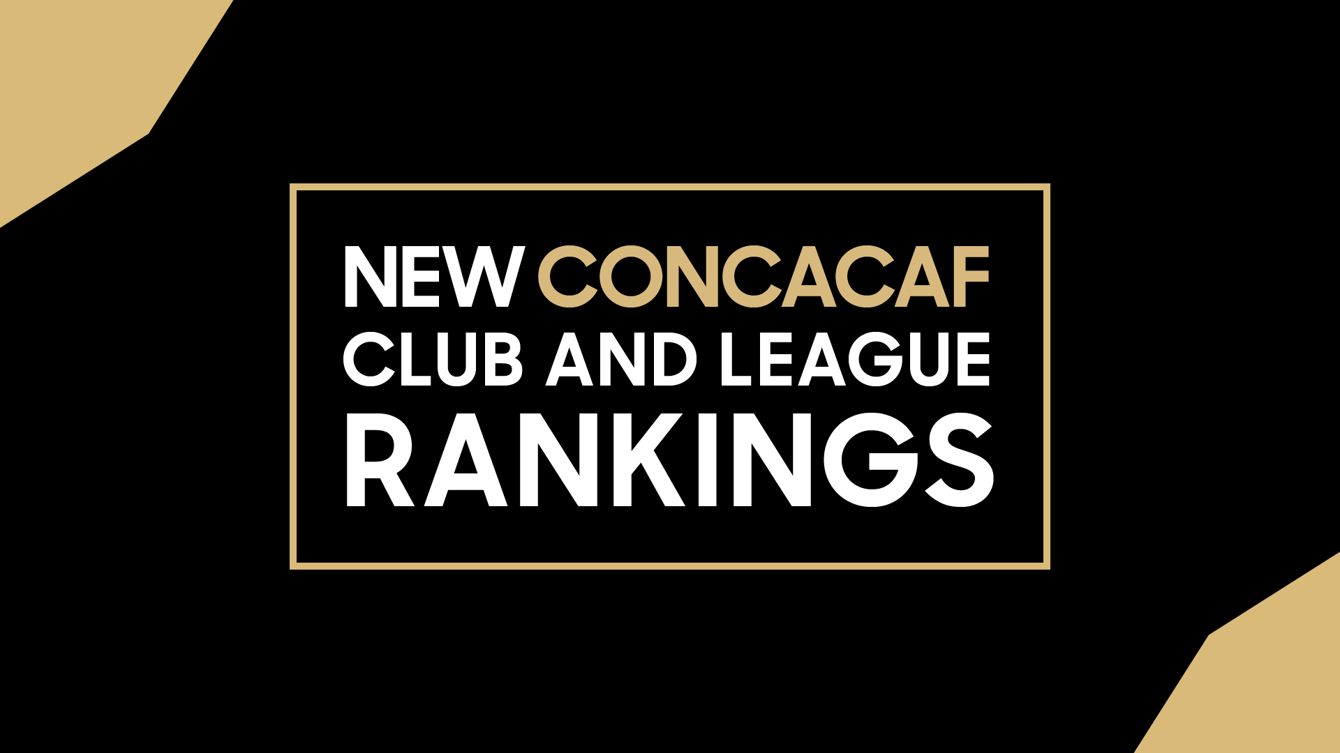 Concacaf Club & League Rankings System