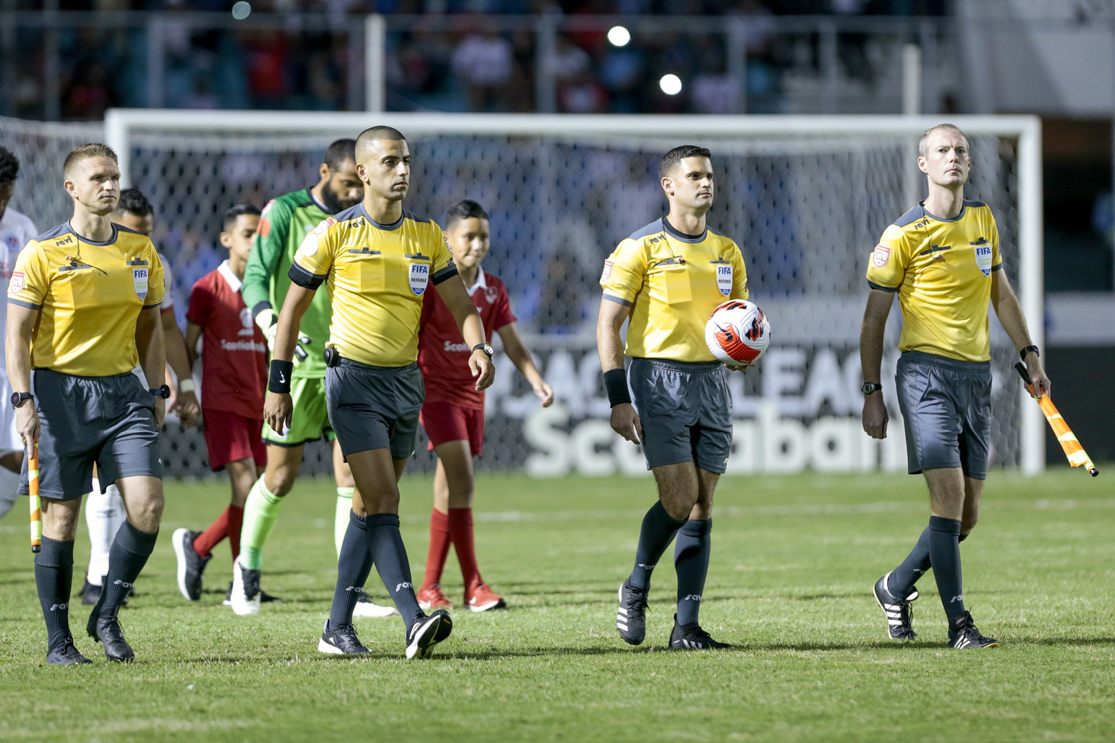 2022 Scotiabank Concacaf League Referee Appointments QF first leg matches