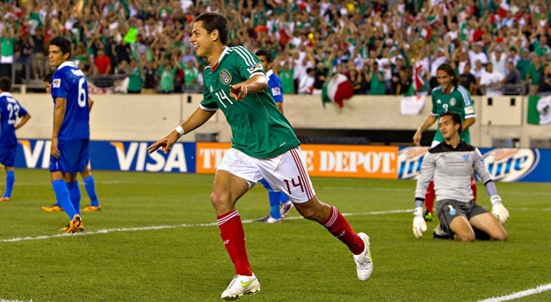 Chicharito returns to site of memorable goal